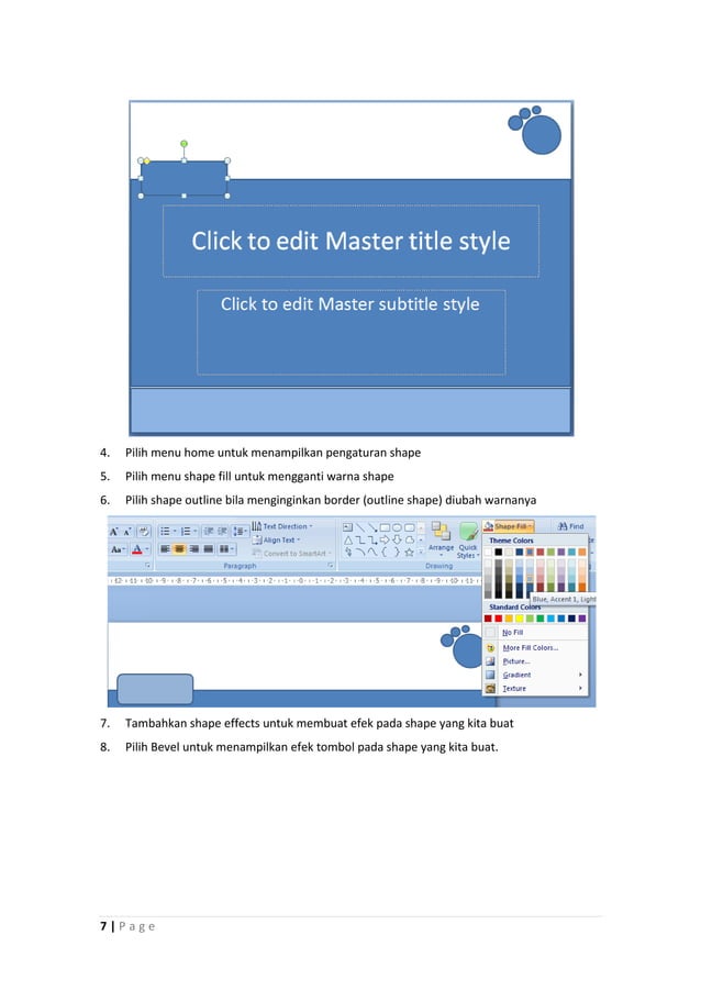 Modul pembuatan multimedia interaktif menggunakan power point | PDF