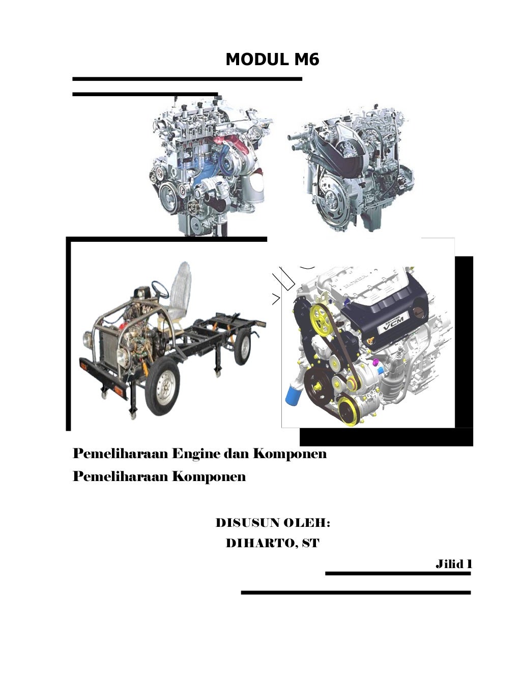 komponen komponen motor 4 tak | regas bandel