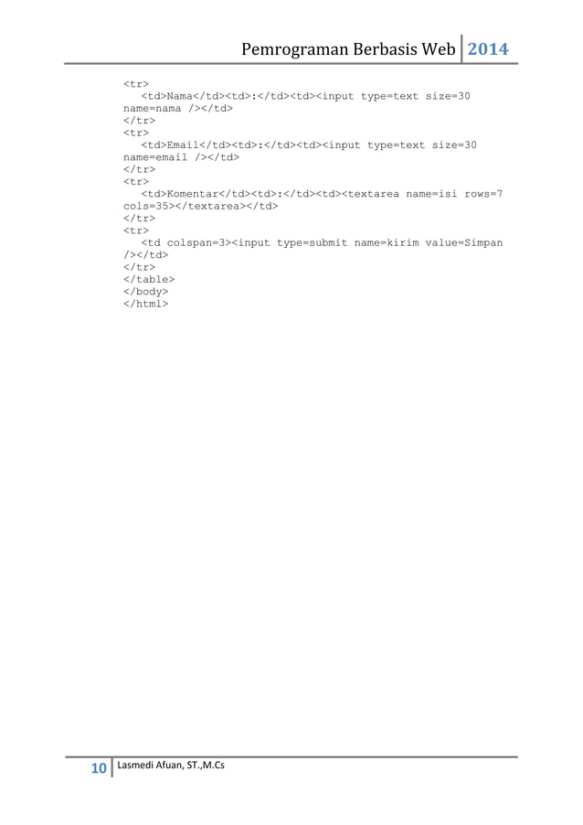 Modul pemrograman berbasis_web.pdf;filename= utf-8''modul pemrograman berbasis web | PDF