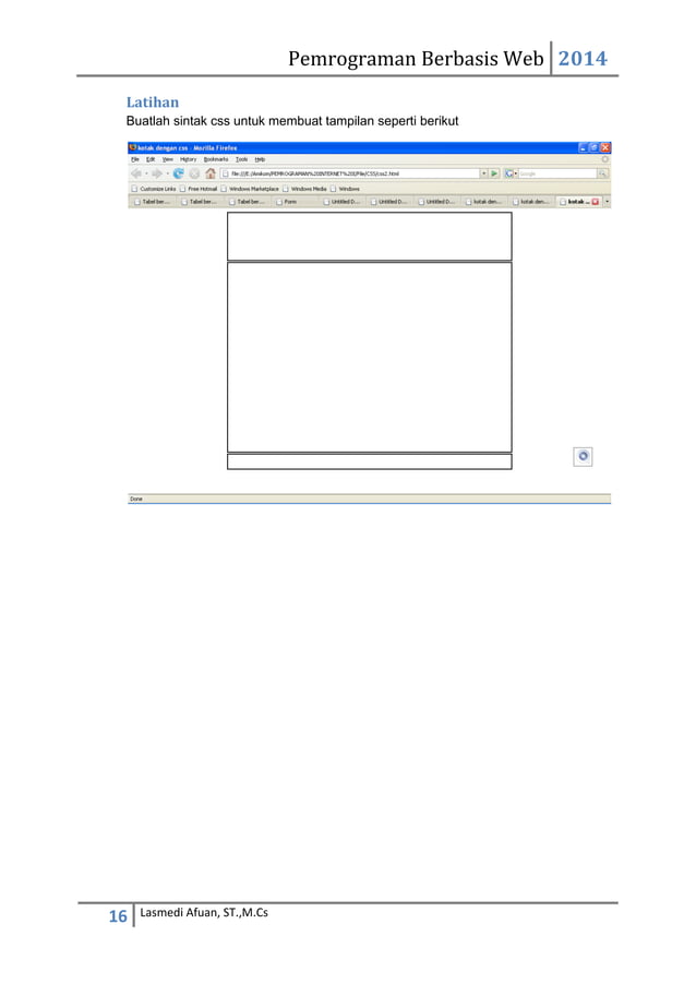 Modul pemrograman berbasis_web.pdf;filename= utf-8''modul pemrograman berbasis web | PDF