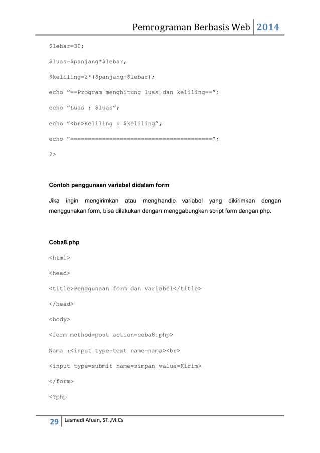 Modul pemrograman berbasis_web.pdf;filename= utf-8''modul pemrograman berbasis web | PDF