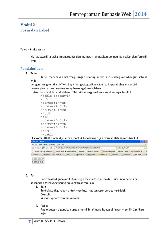 Modul pemrograman berbasis_web.pdf;filename= utf-8''modul pemrograman berbasis web | PDF