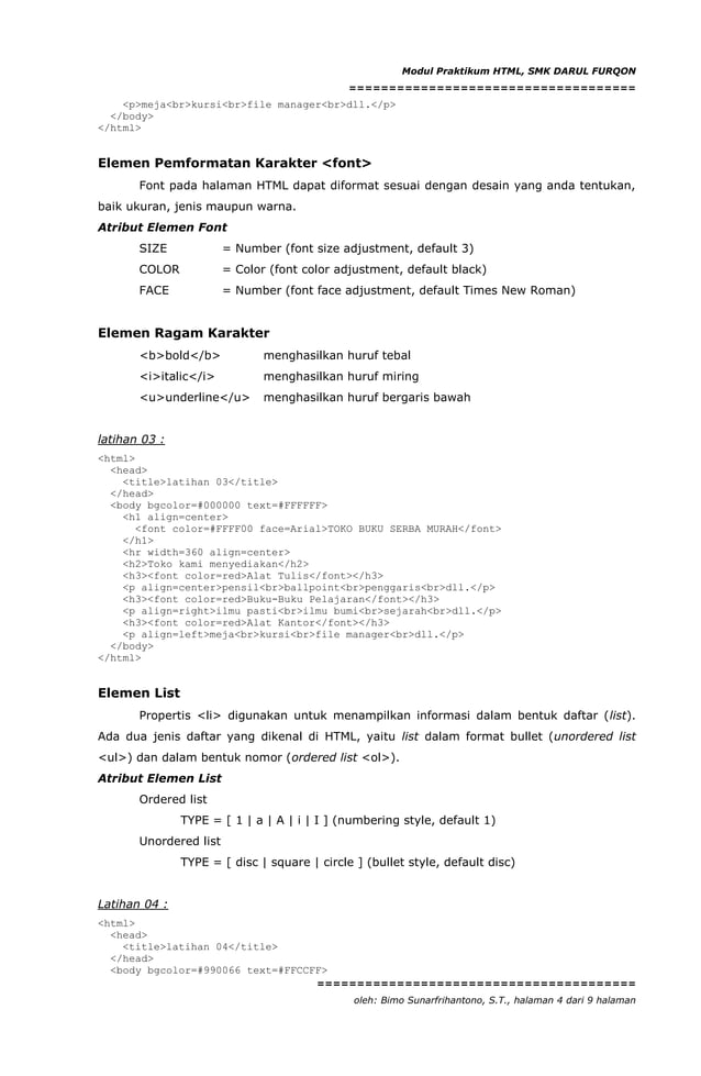 Modul_belajar Pemrograman bahasa_HTML.doc