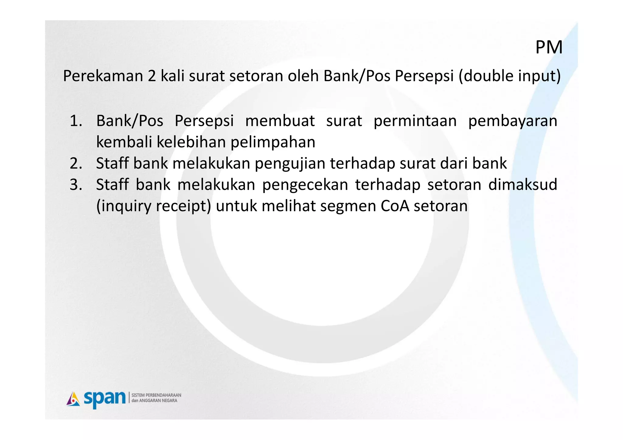 Modul Penerimaan (CM) pada SPAN (PPT ke PDF) | PDF