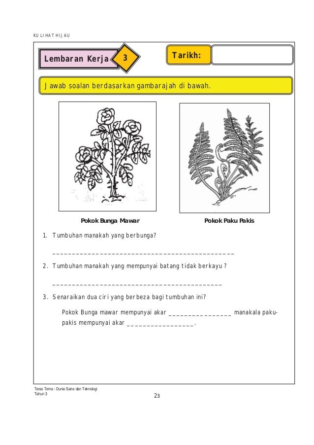 Modul pengajaran dan pembelajaran sains tahun 3 sk (1) Modul pengajaran dan pembelajaran sains tahun 3 sk (1)