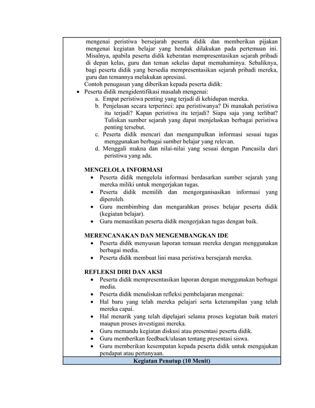 Modul pengantar ilmu sejarah kelas X PDF | PDF