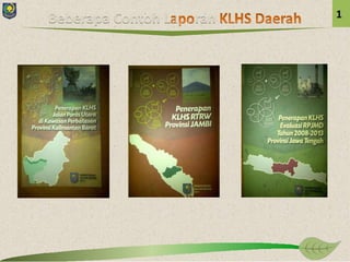 Modul pengantar klhs | PPTX