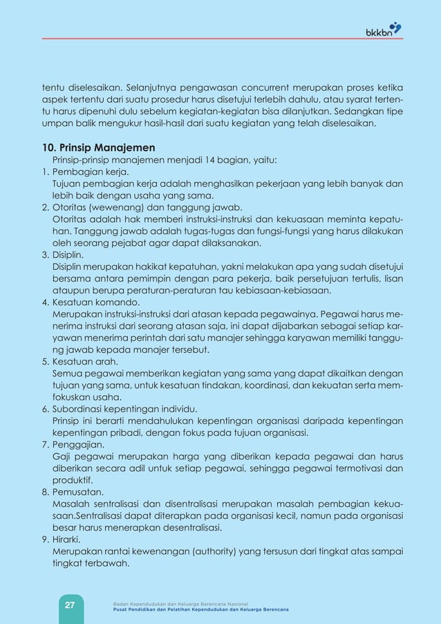 Modul pengelolaan bkb bkkbn final | PDF