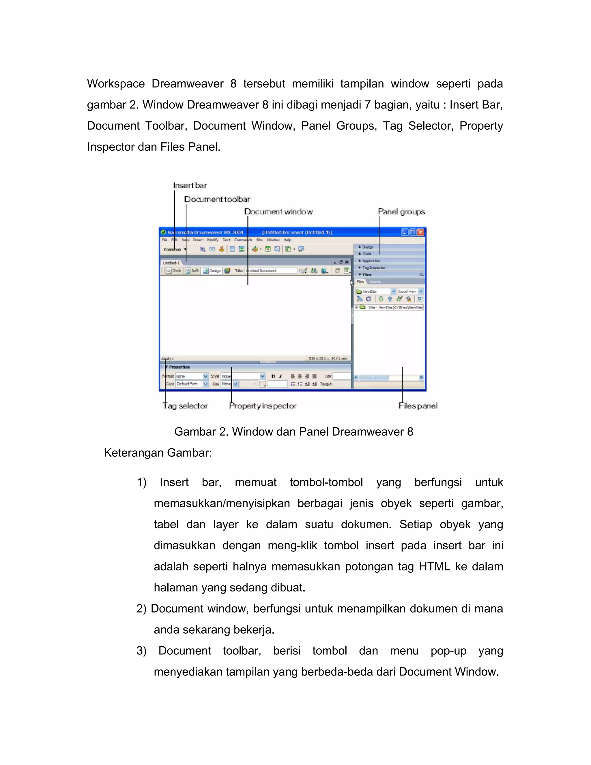 Modul pengenalan dreamweaver | PDF