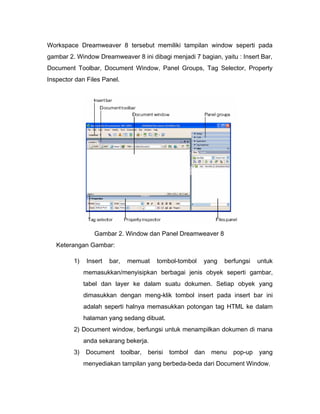 Modul pengenalan dreamweaver | PDF