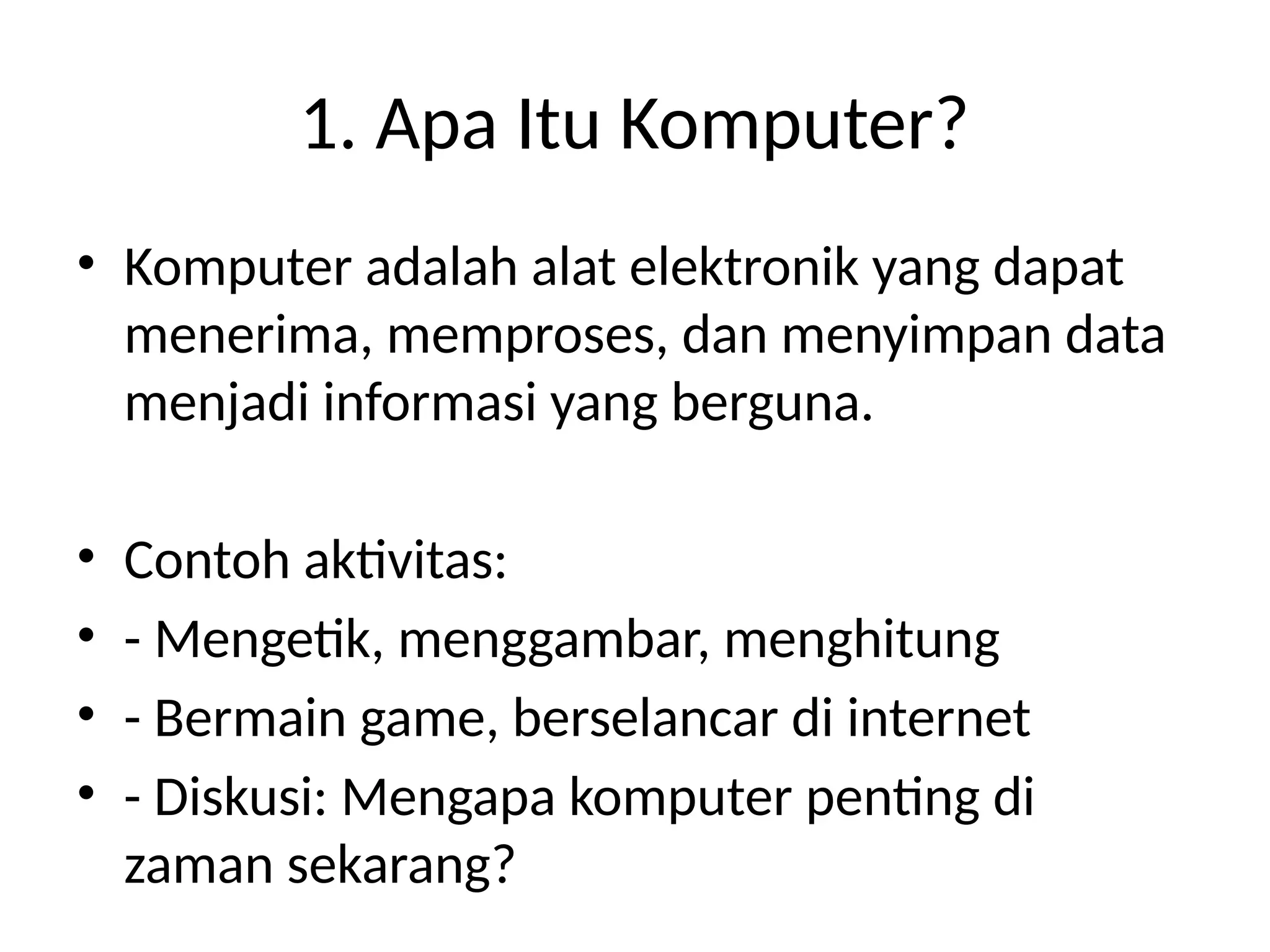 Modul_Pengenalan_Komputer_Untuk Anak SD, SMP DAN SMA | PPTX