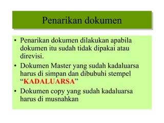 Modul pengendali dokumen iso | PDF