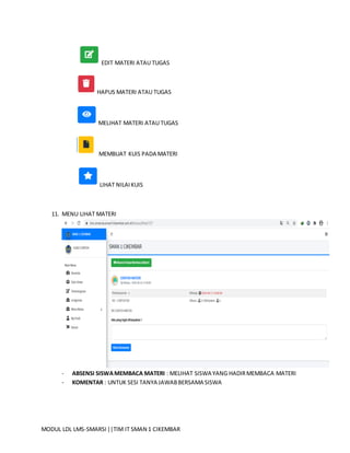 Modul pengunaan aplikasi ldl lms | PDF