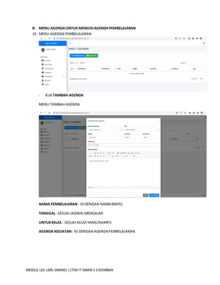 Modul pengunaan aplikasi ldl lms | PDF