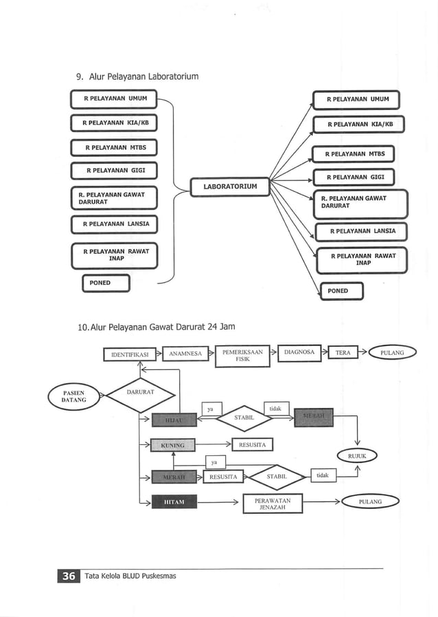 Modul Penyusunan Dokumen Administrasi Penerapan BLUD Puskesmas | PDF