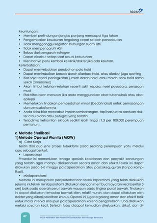 Modul perencanaan kehidupan berkeluarga bkkbn rev4 | PDF