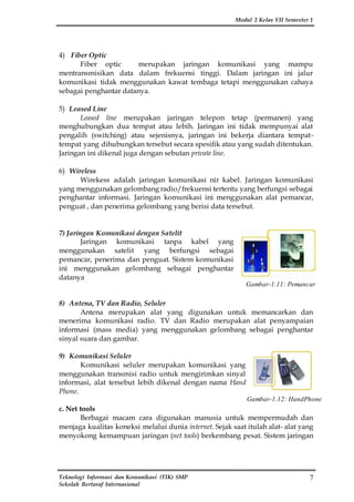 Modul Perkembangan TIK Kelas 7 | DOC