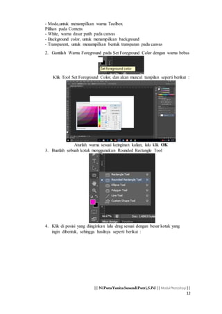 Modul photoshop | DOCX