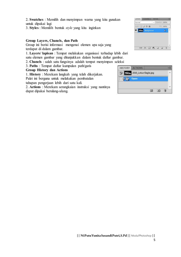 Modul photoshop | DOCX