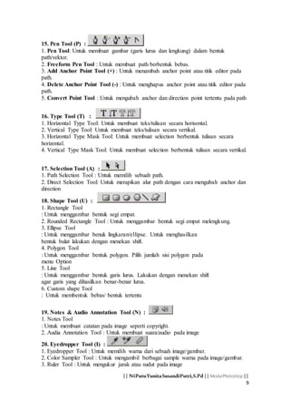 Modul photoshop | DOCX