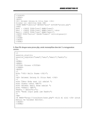 Modul php 4 | PDF