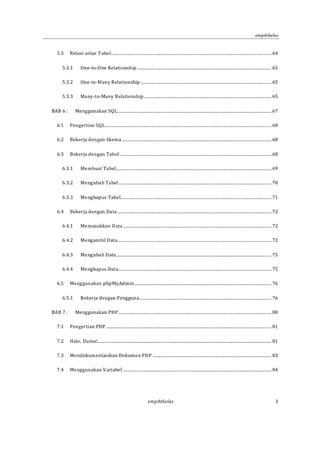 Modul php pemula hal 1-10 | PDF