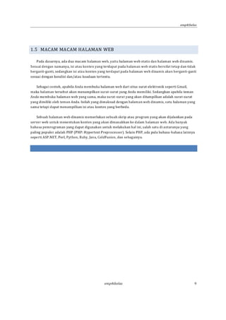 Modul php pemula hal 1-10 | PDF