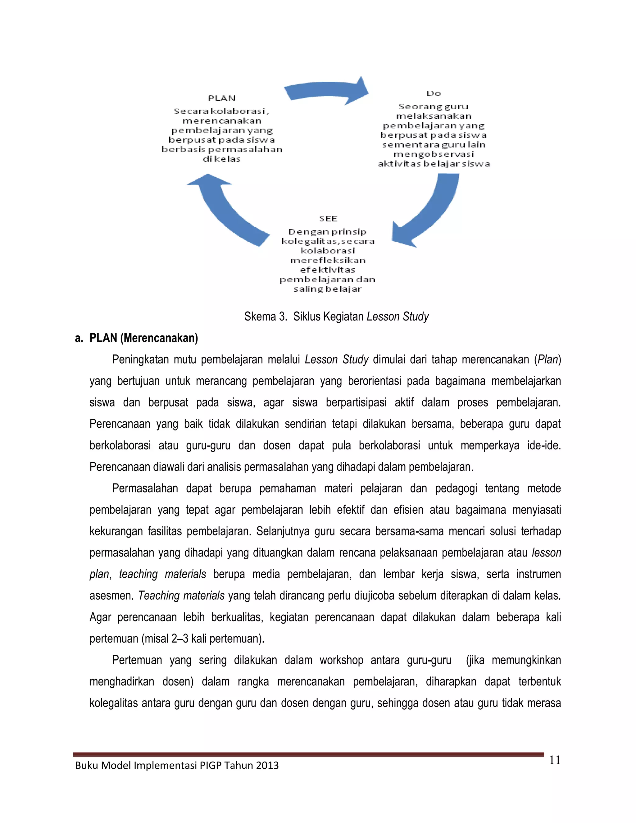 BUKU MODEL IMPLEMENTASI PROGRAM INDUKSI BAGI GURU PEMULA (PIGP) | PDF