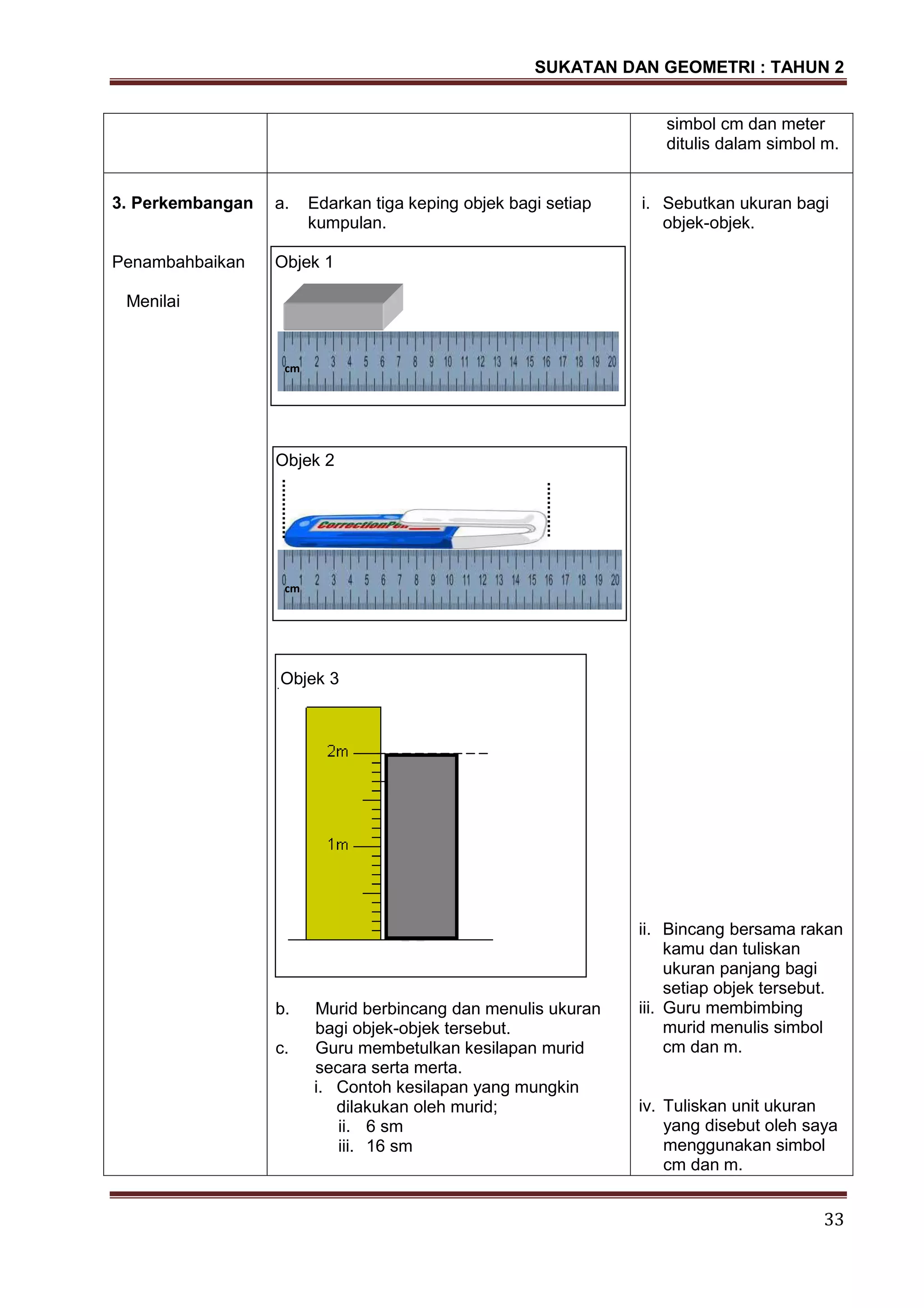 Modul pn p matematik sukatan dan geometri thn2 | PDF