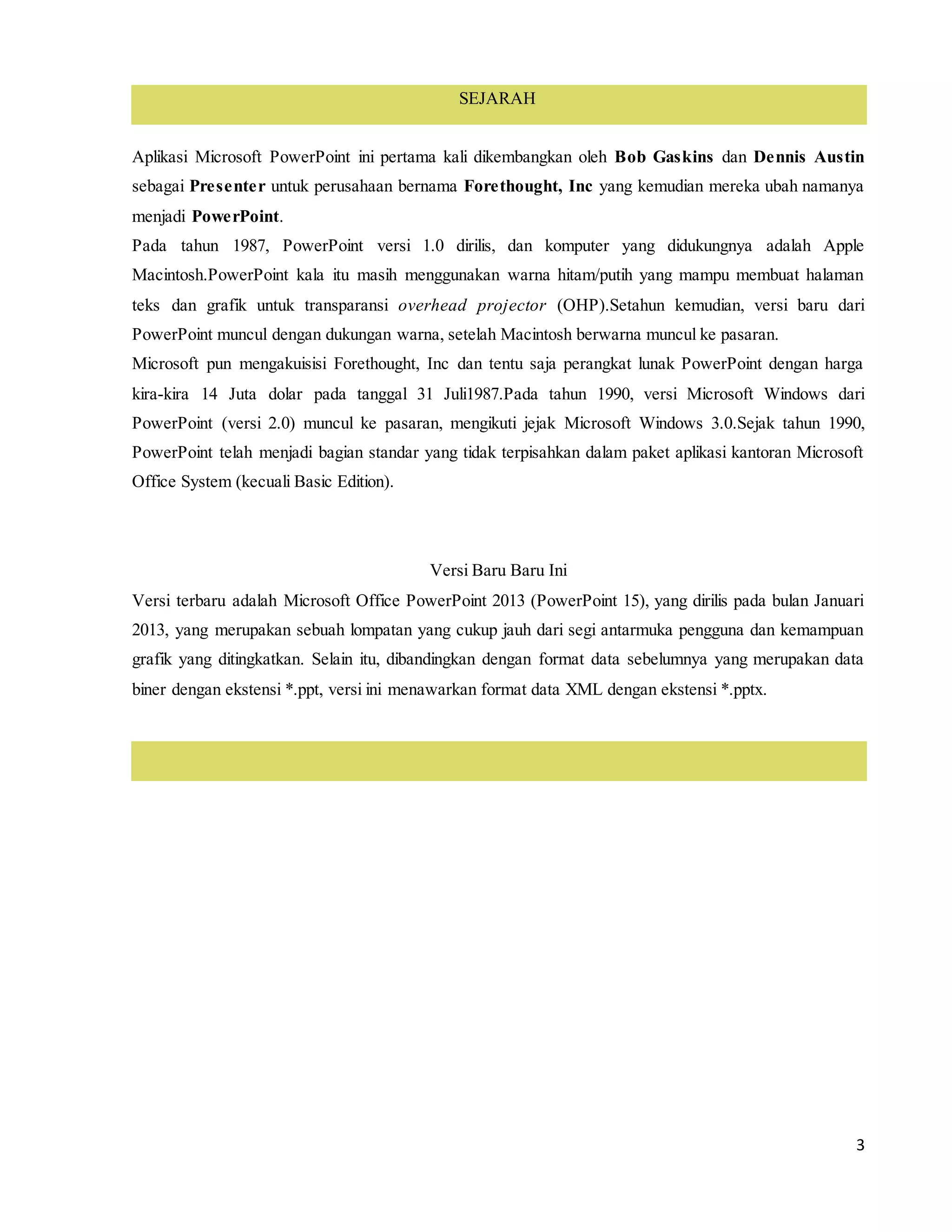 Modul Singkat Power Point Docx