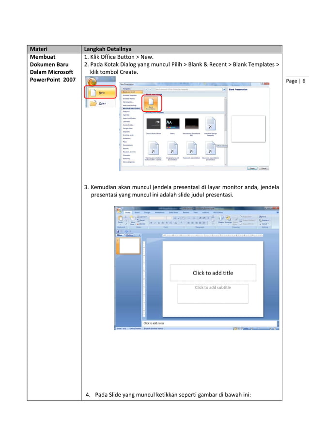Modul power point mandiri | PDF