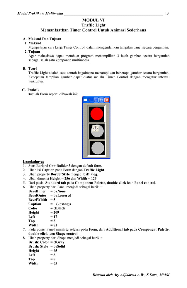 Modul prakmultimedia | PDF