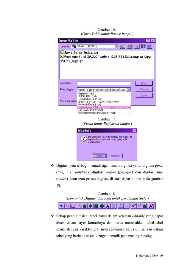 Modul praktek pemetaan_digital_upi | PDF