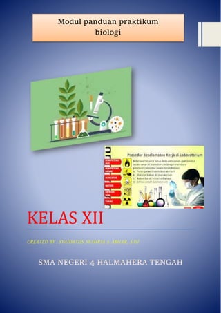 MODUL UJIAN PRAKTIKUM BIOLOGI KELAS XII | DOCX