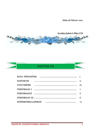 MODUL UJIAN PRAKTIKUM BIOLOGI KELAS XII | DOCX