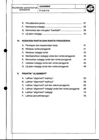 Modul Praktik Alignment_Politeknik Manufaktur Bandung (PMS-ITB)_Duddy ...