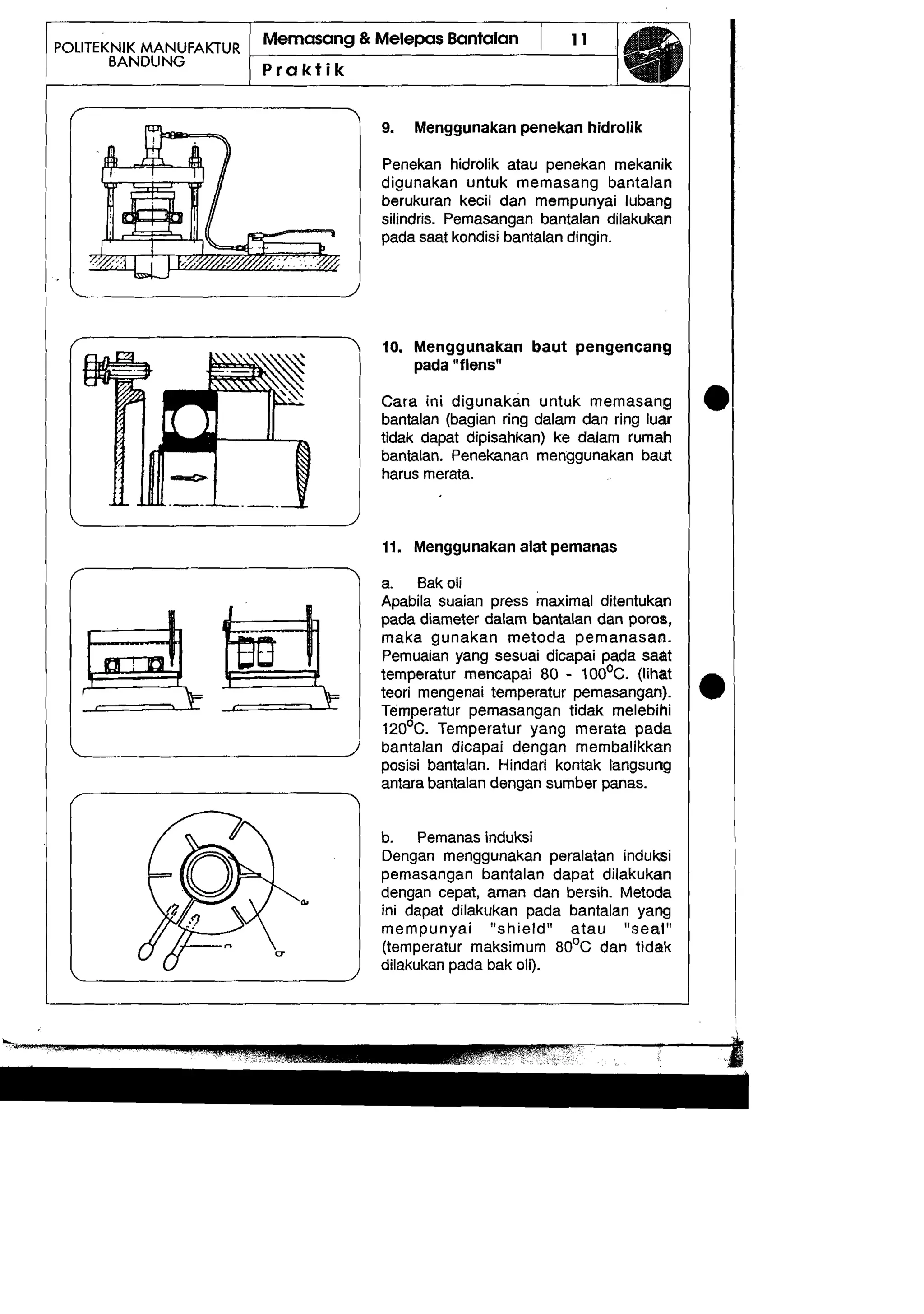 Modul Praktik Memasang dan Melepas Bantalan Gelinding_Politeknik ...