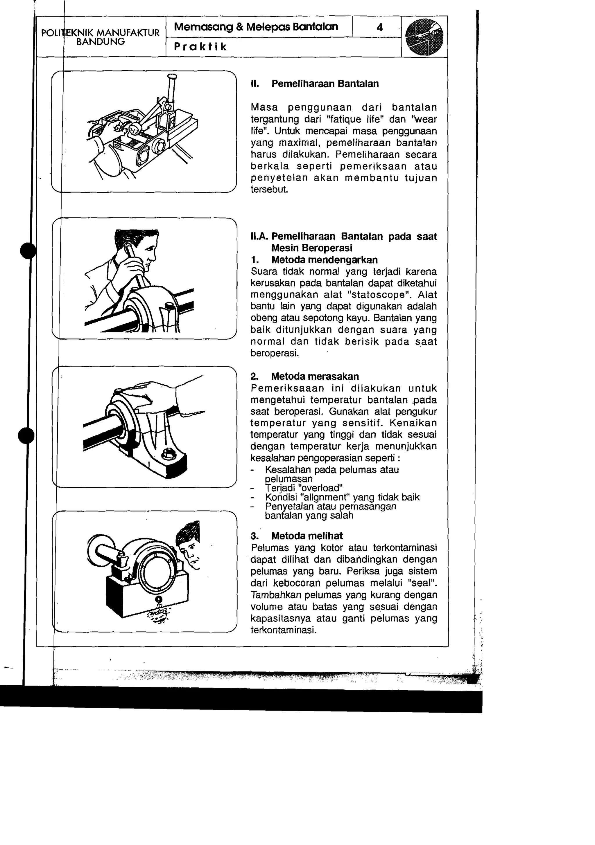 Modul Praktik Memasang dan Melepas Bantalan Gelinding_Politeknik ...