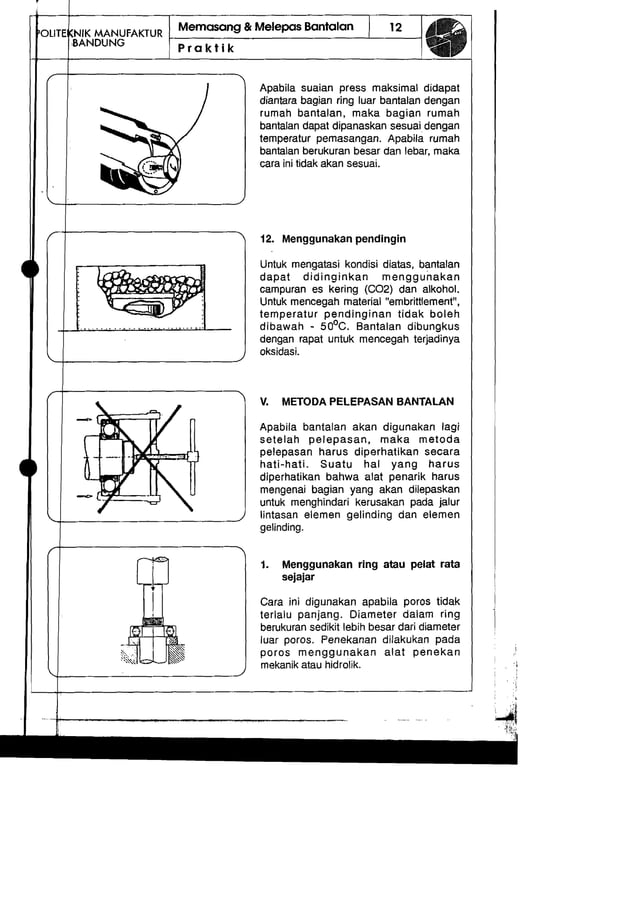 Modul Praktik Memasang dan Melepas Bantalan Gelinding_Politeknik ...
