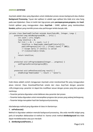 Modul praktikum 10 - Android Sudaryatno | PDF