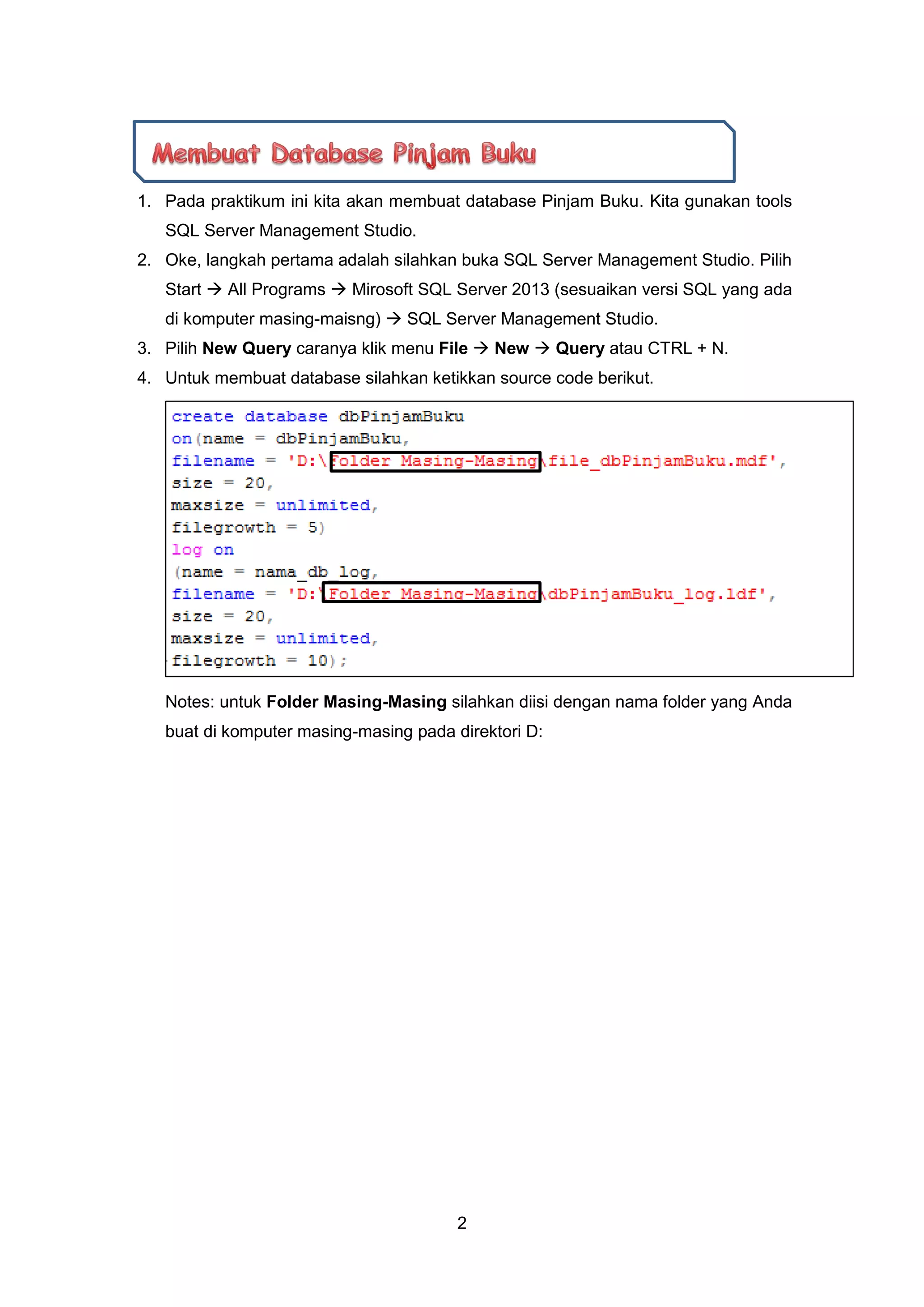 Modul Praktikum 10 - Pemrograman Visual | PDF