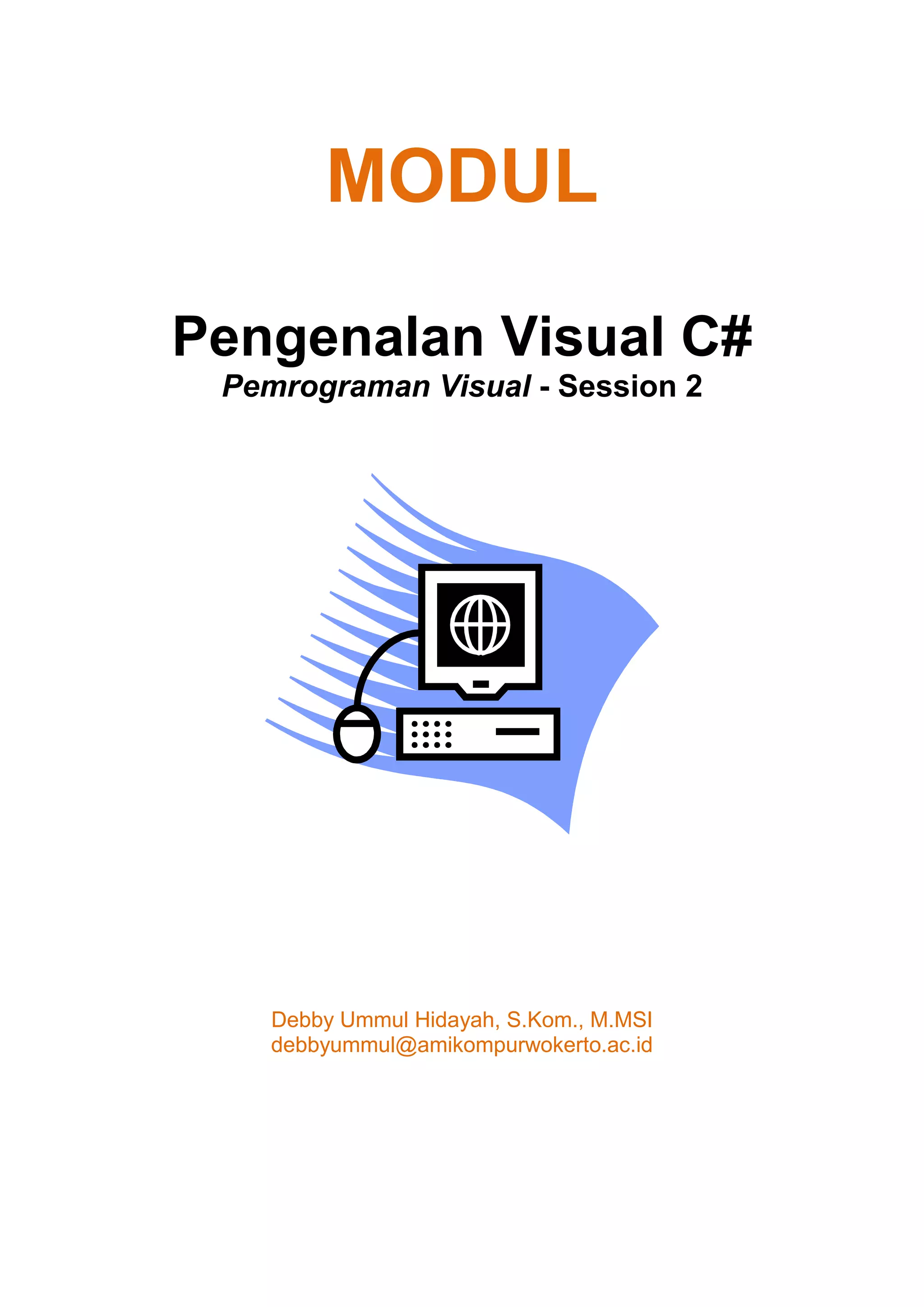 Modul Praktikum 2 - Pemrograman Visual | PDF