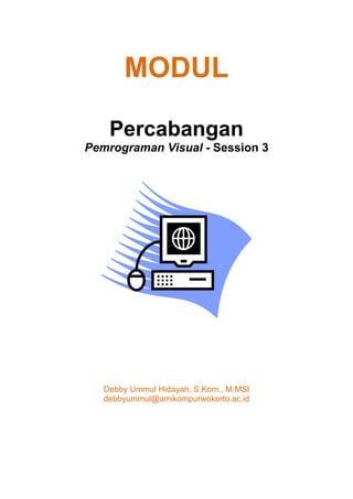 Modul Praktikum 4 - Pemrograman Visual | PDF