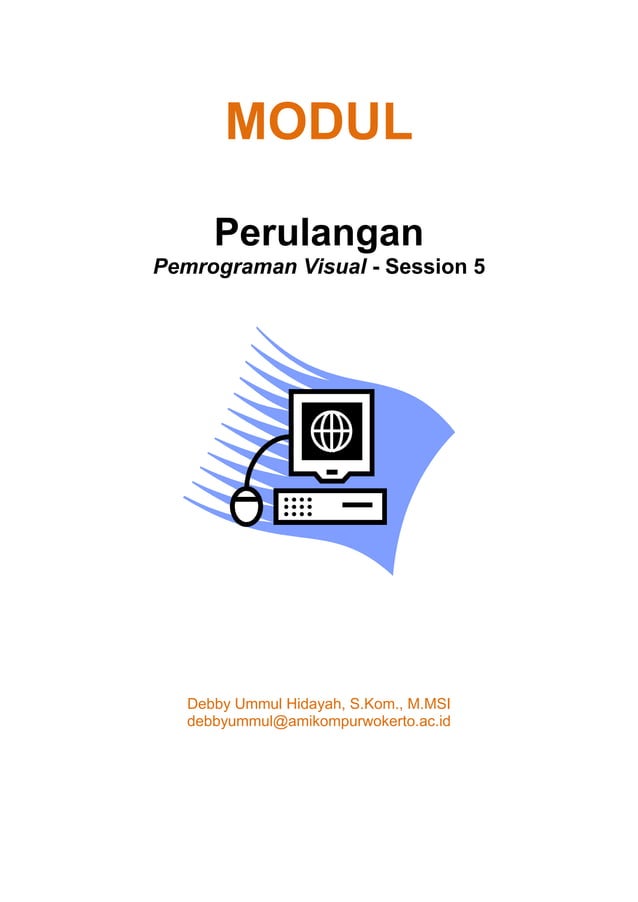 Modul Praktikum 5 - Pemrograman Visual | PDF