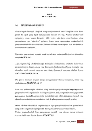 Modul praktikum algoritma | PDF