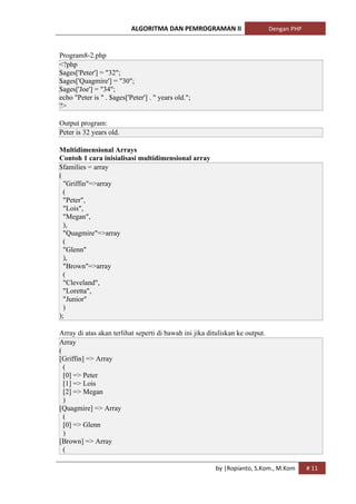Modul praktikum algoritma | PDF