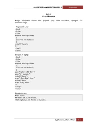 Modul praktikum algoritma | PDF