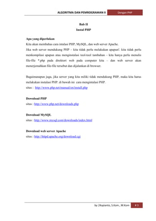 Modul praktikum algoritma | PDF