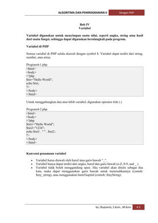 Modul praktikum algoritma | PDF