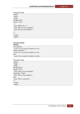 Modul praktikum algoritma | PDF